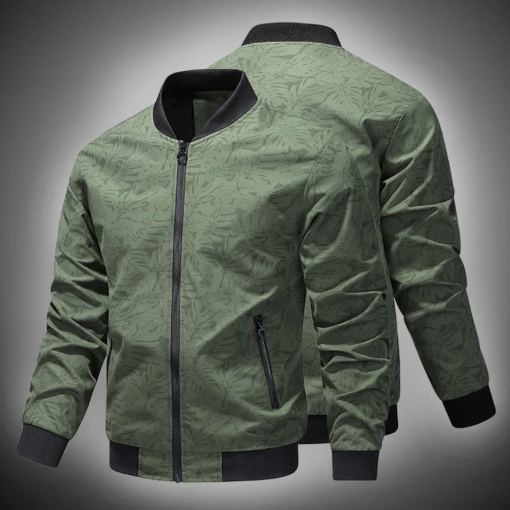 SpringAutumn-Mens-Bomber-Jackets-Lightweight-Slim-Fit-Windbreaker ...