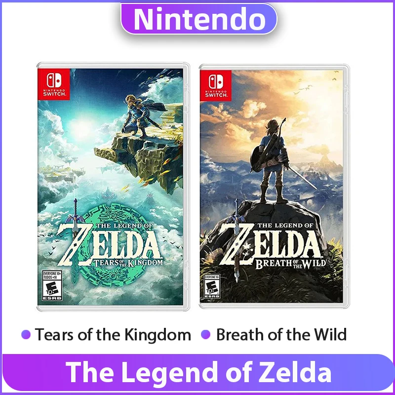 Nintendo-Switch-The-Legend-of-Zelda-Action-Adventure-Genre-Single ...