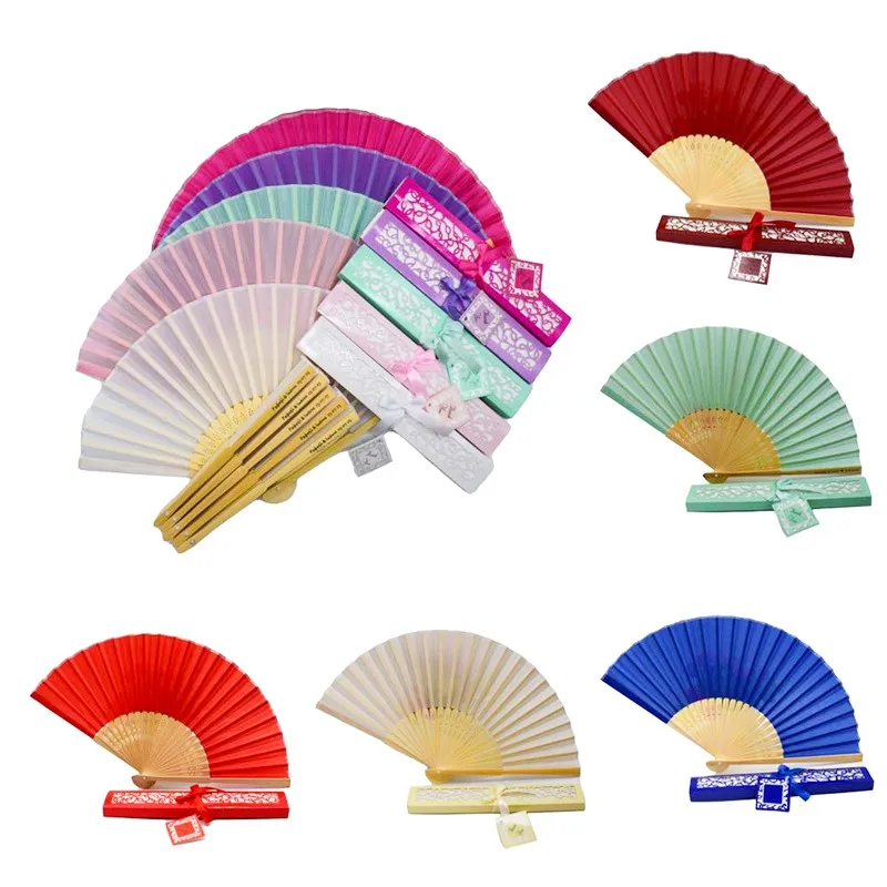 1Pc-Fashionable-Engraved-Women-Folding-Elegant-Cloth-Hand-Fan-with ...