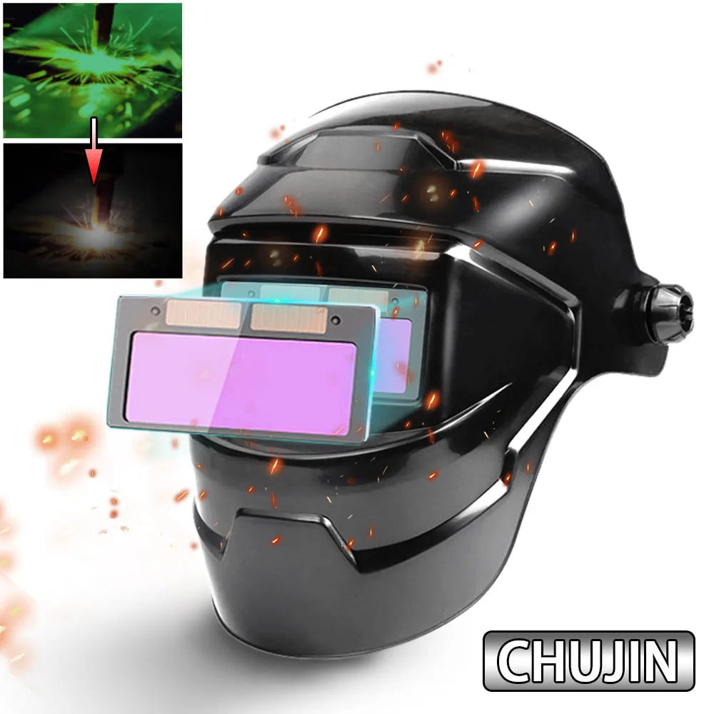 Masque de soudure,Casque de soudage automatique,obscurcissement ...