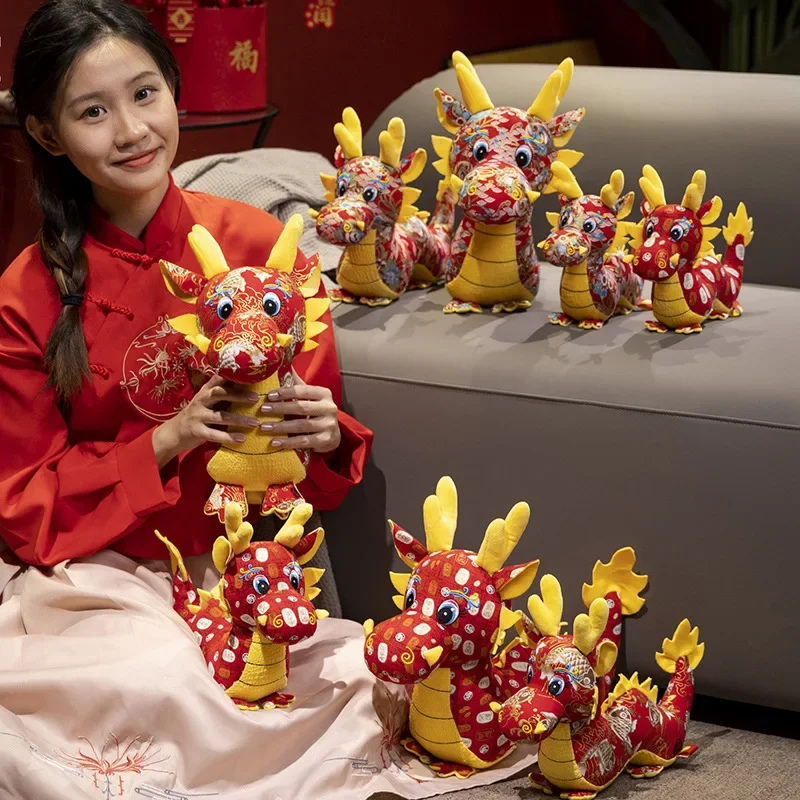 25CM-Chinese-Special-New-Year-Of-The-Dragon-Zodiac-Plush-Toy-Dragon ...