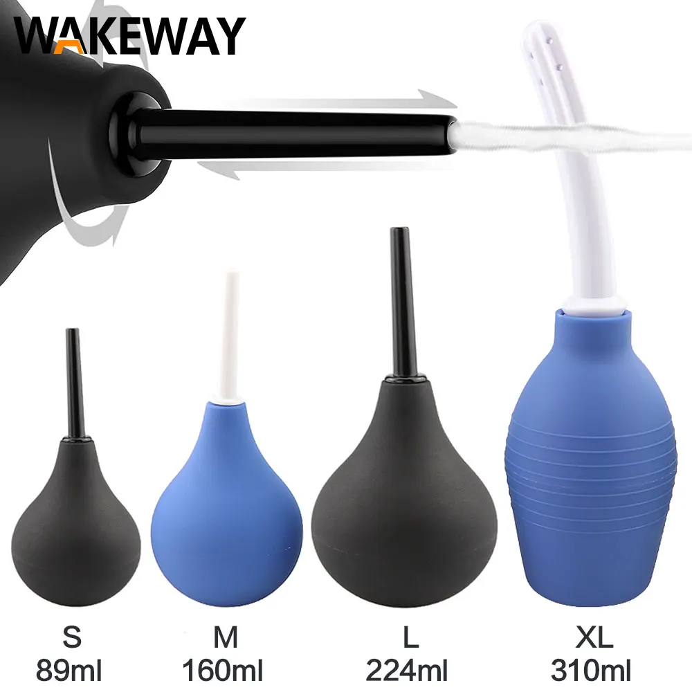 WAKEWAY-Enema-Cleaning-Container-Vagina-Anal-Cleaner-Douche-Bulb-Design-Medical-Rubber-Health ...