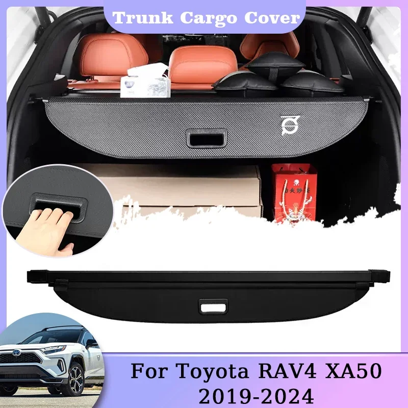 Car-Rear-Trunk-Cargo-Cover-For-Toyota-RAV4-RAV-4-XA50-2019-2020-2021 ...