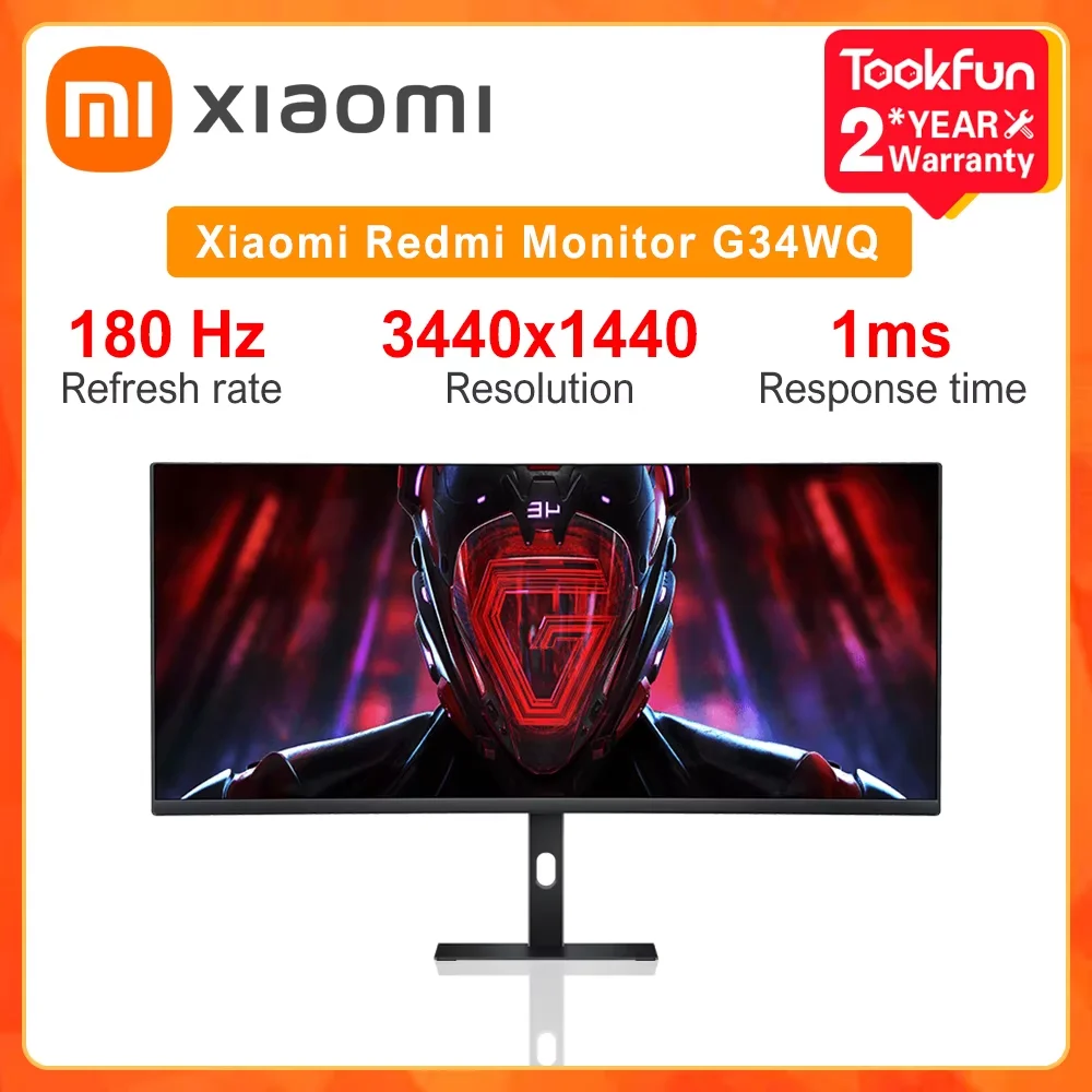 Xiaomi-redmi-monitor-de-jogos-curvo-g34wq-34-180hz-dc-escurecimento ...