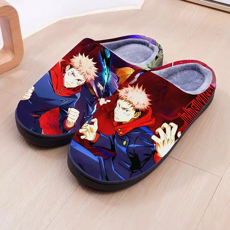 Winter-Warm-Indoor-Slippers-Jujutsu-Kaisen-Itadori-Yuji-Cospaly-Cartoon ...