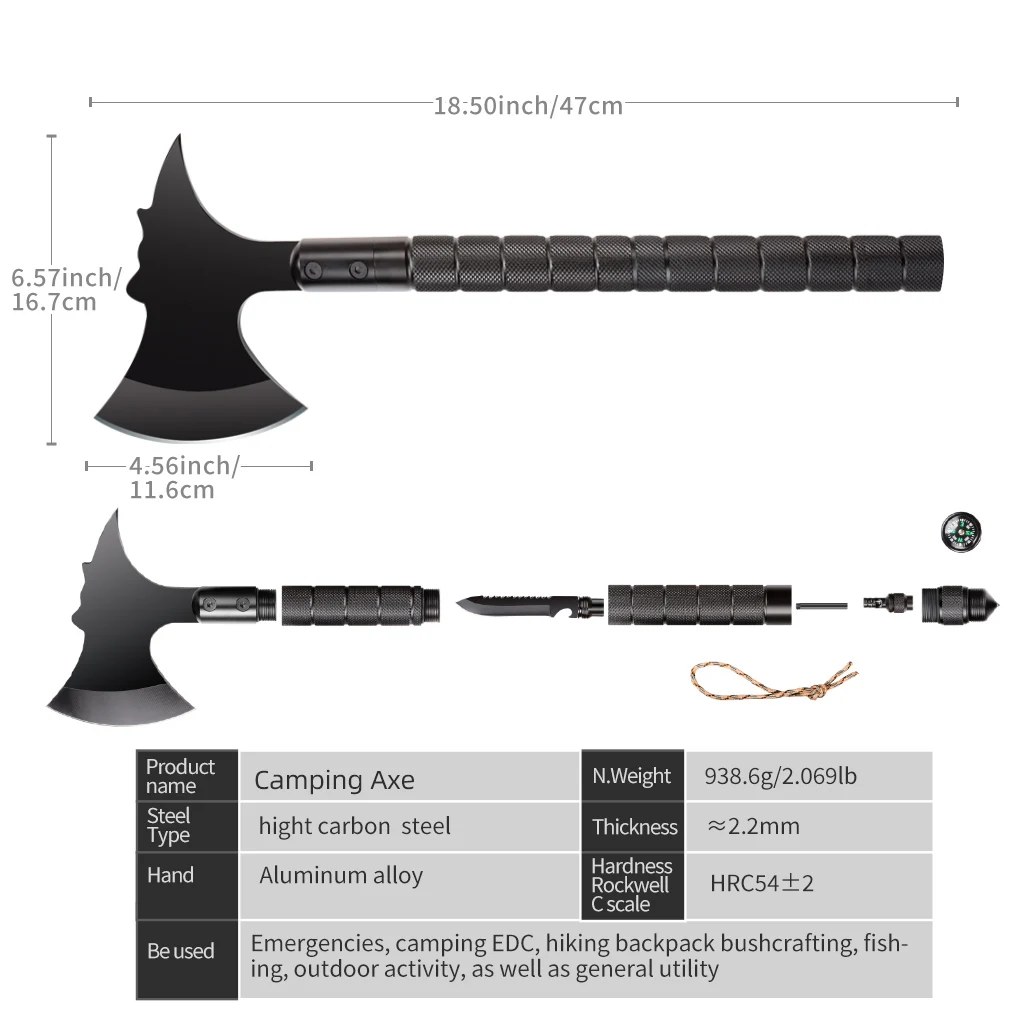 Multi-Functional Foldable Tactical Axe – Go Wild Essentials