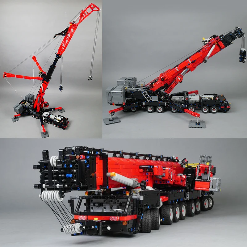 Neue-6303pcs-moc-Modularit-t-liebherr-ltm-Mobil-kran-Modell-diy ...