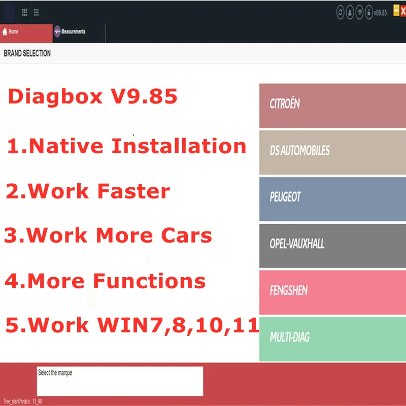 Latest Diagbox V9.85 Native Installation Work With LEXIA-3 Lexia3 ...