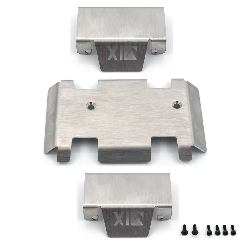 Stainless-Steel-Chassis-Armor-Axle-Protector-Skid-Plate-For-RGT-EX86190 ...