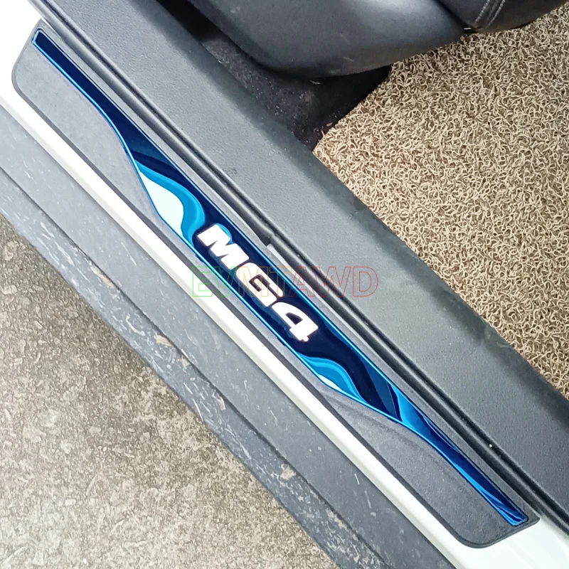 For-MG-4-MG4-EV-Electric-Accessory-2024-2022-Stainless-Chrome-Car-Door ...