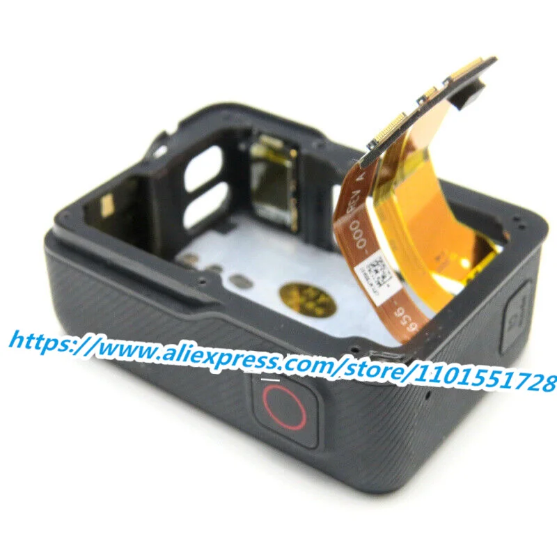 100% original para gopro hero 5 tela de toque lcd com caso traseiro ...