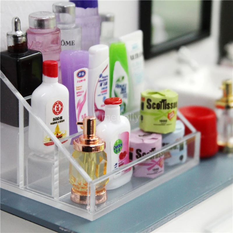 1-6-Scale-Miniature-Dollhouse-Toiletries-Mini-Shampoo-Bottle-Skin-Care ...