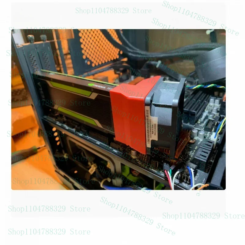 For NVIDIA Tesla Tesla P4 M4 T4 graphics card complete cooling fan ...