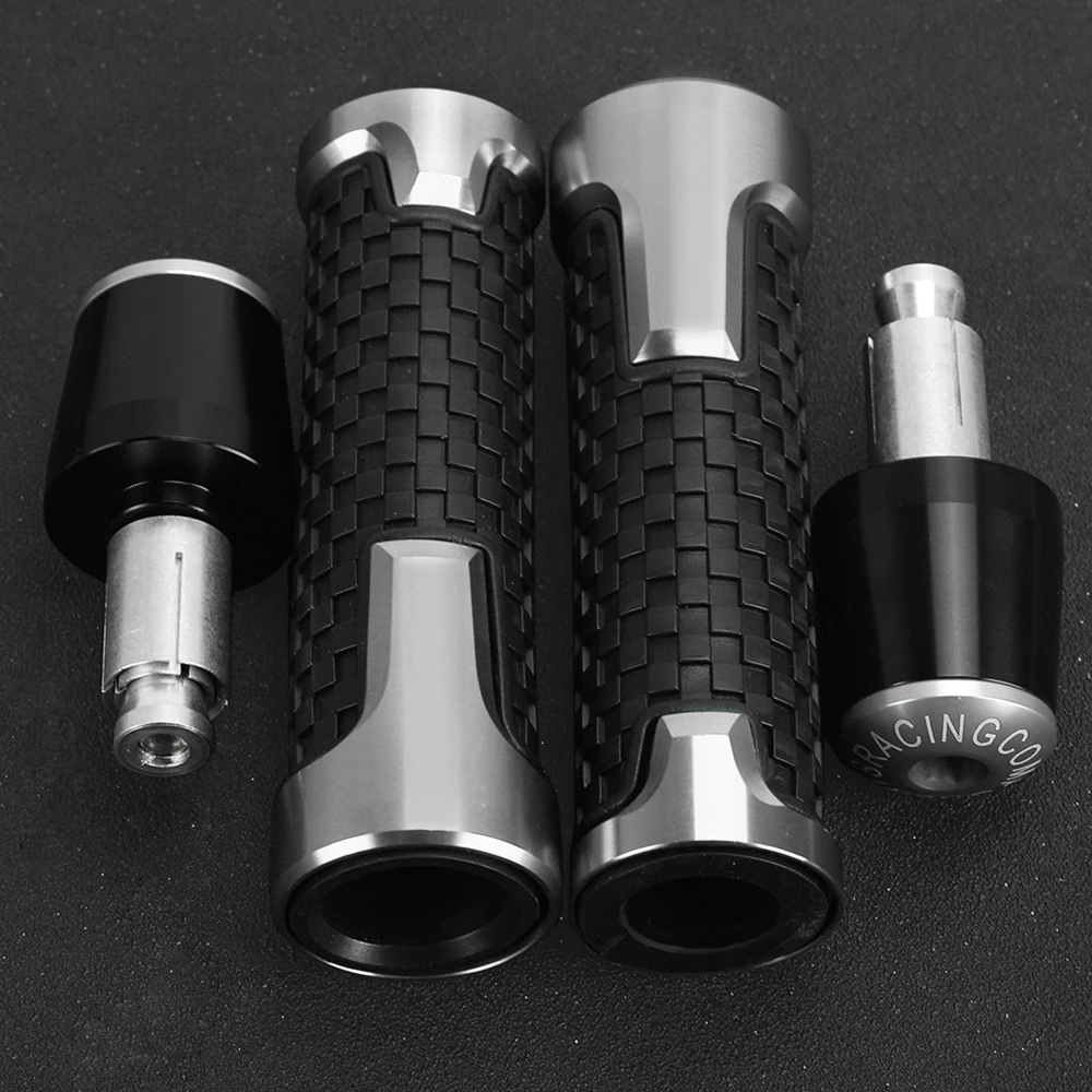 Motorcycle-Handlebar-Handle-End-Grips-For-SUZUKI-BURGMAN-AN-650-400-650 ...