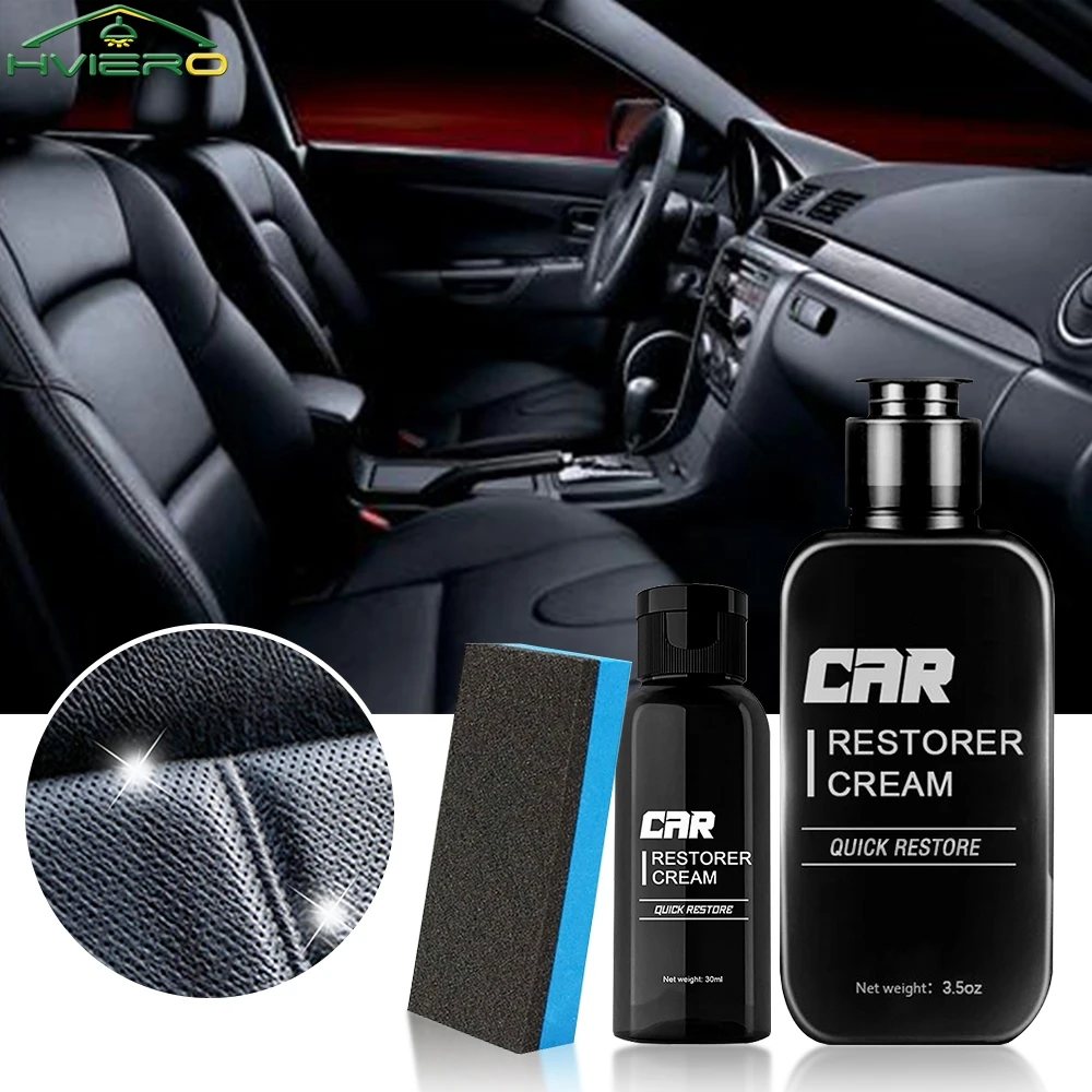 Car Restorer Cream Quick Paste 30ml/100ml Auto Plastic Leather ...