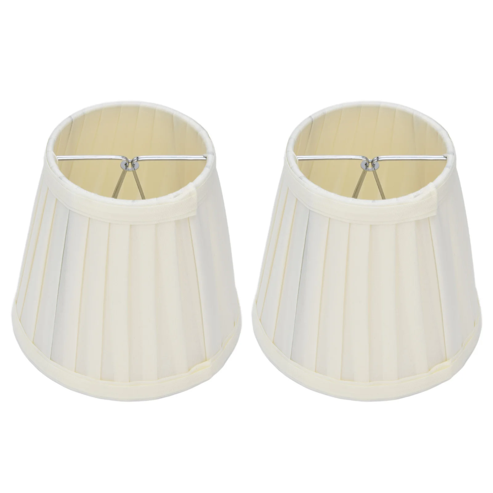 2pcs Cloth Lampshade European Simple Style Small Lamp Shade Cover Clip ...