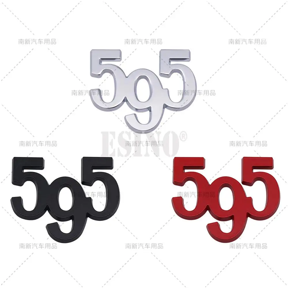 Car-Styling-595-3D-Car-Body-Fender-Rear-Trunk-Adhesive-Metal-Zinc-Alloy ...