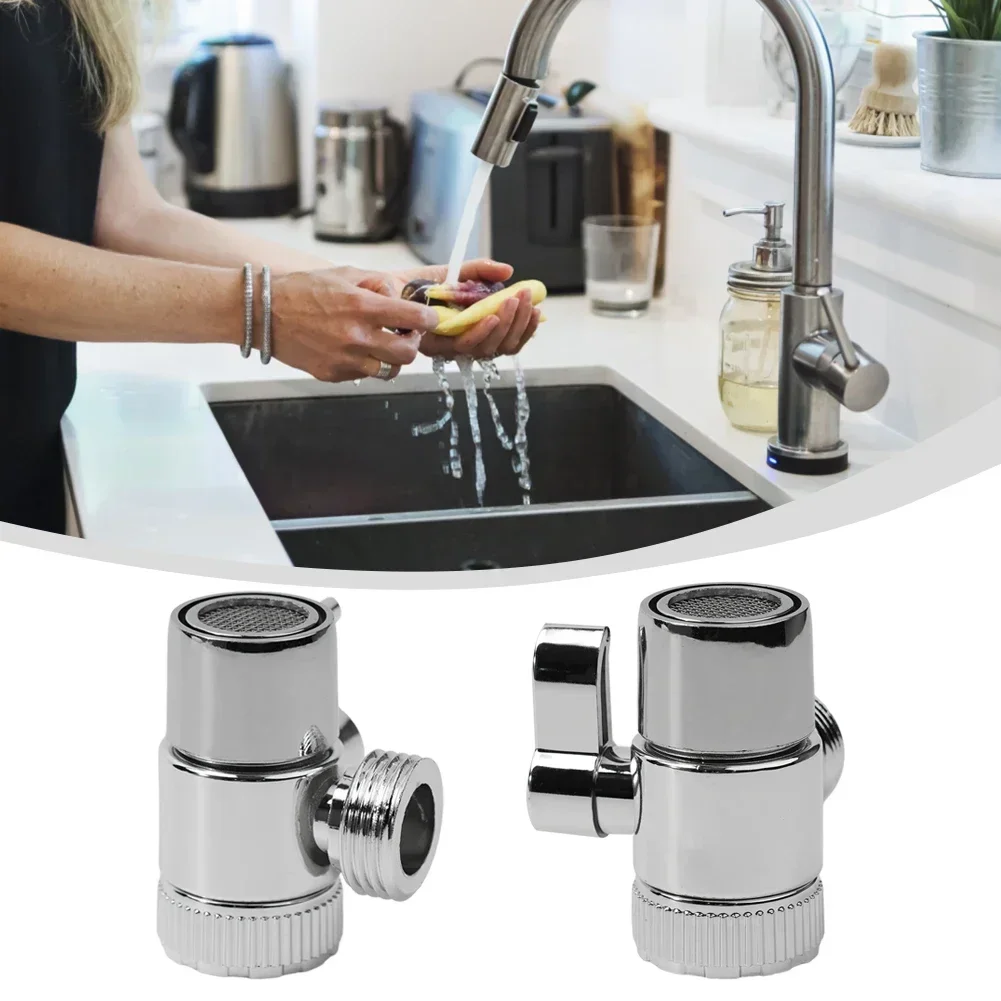 3-Way-Diverter-Valve-Water-Tap-Connector-Kitchen-Faucet-Adapter-Sink ...