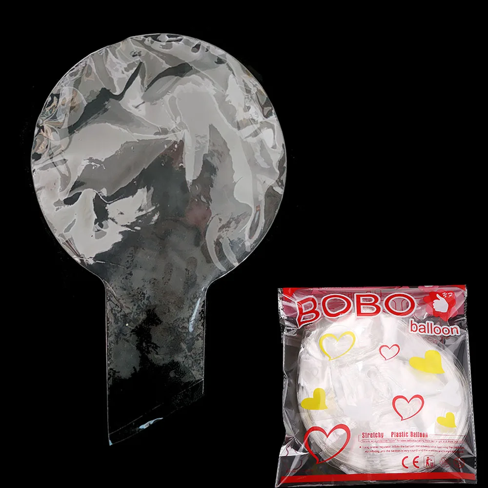 5-25pcs 24inch Wide Neck Bobo Balloon 10cm Mouth Snack Gift Package ...
