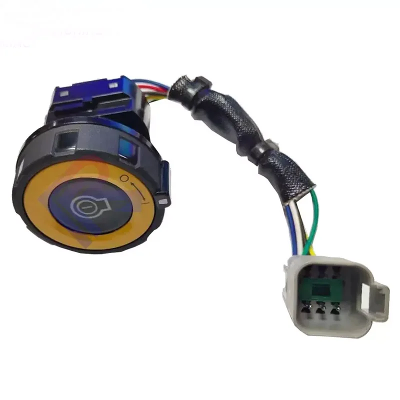Interruptor de arranque para excavadora, pulsador para CAT 320GC 323GC ...