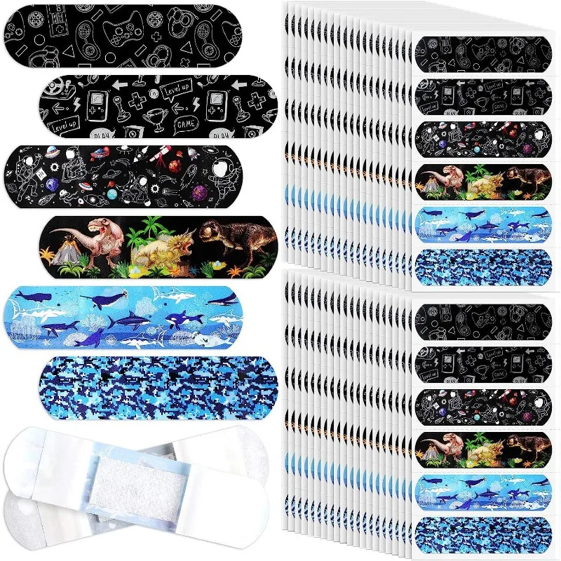 60pcs/set PE Cartoon Waterproof Band Aid Kawaii Finger Wound Dressing ...