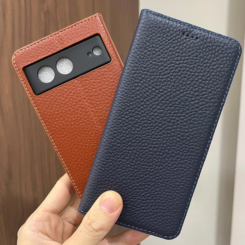 Google Pixel 6 Pro Genuine Leather Case | Google Pixel 6a Case Genuine ...