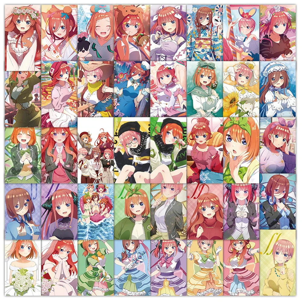 10-30-60pcs-Kawaii-Nakano-Itsuki-Yotsuba-Anime-Stickers-The ...