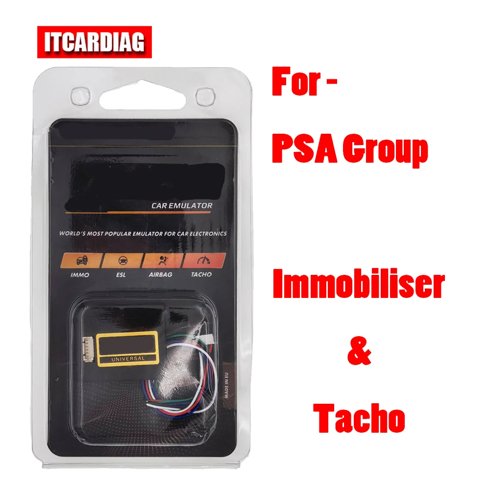 Universal Juli Pro V96 Car Emulator For PSA Group Immobiliser/Tacho ...