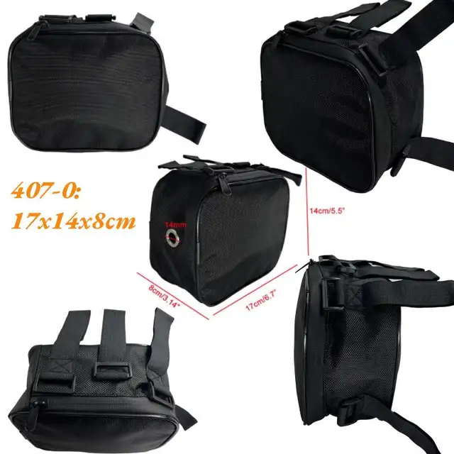 Bicycle Bike Tube Frame Pack Bag Case Battery front Tool Box Storage ...