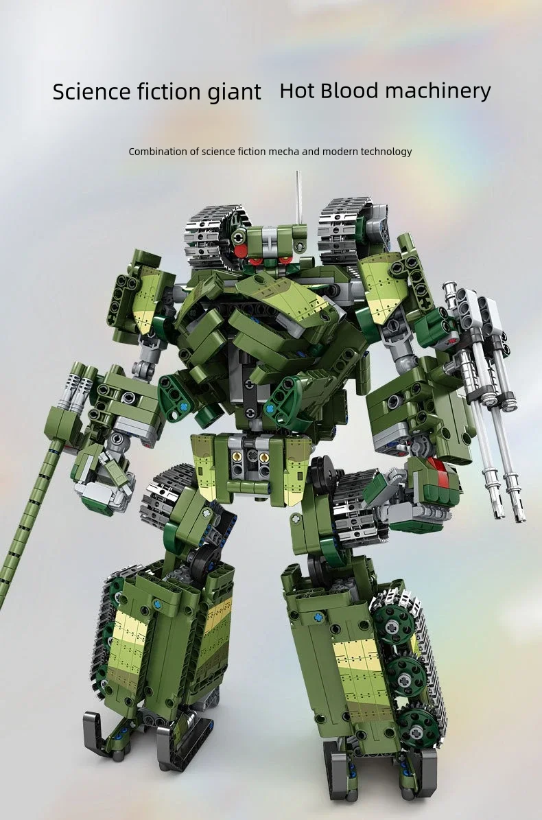Gaobole-KY1085-Gaobole-99A-main-battle-tank-small-particle-building-block-deformation-mecha-2-in ...