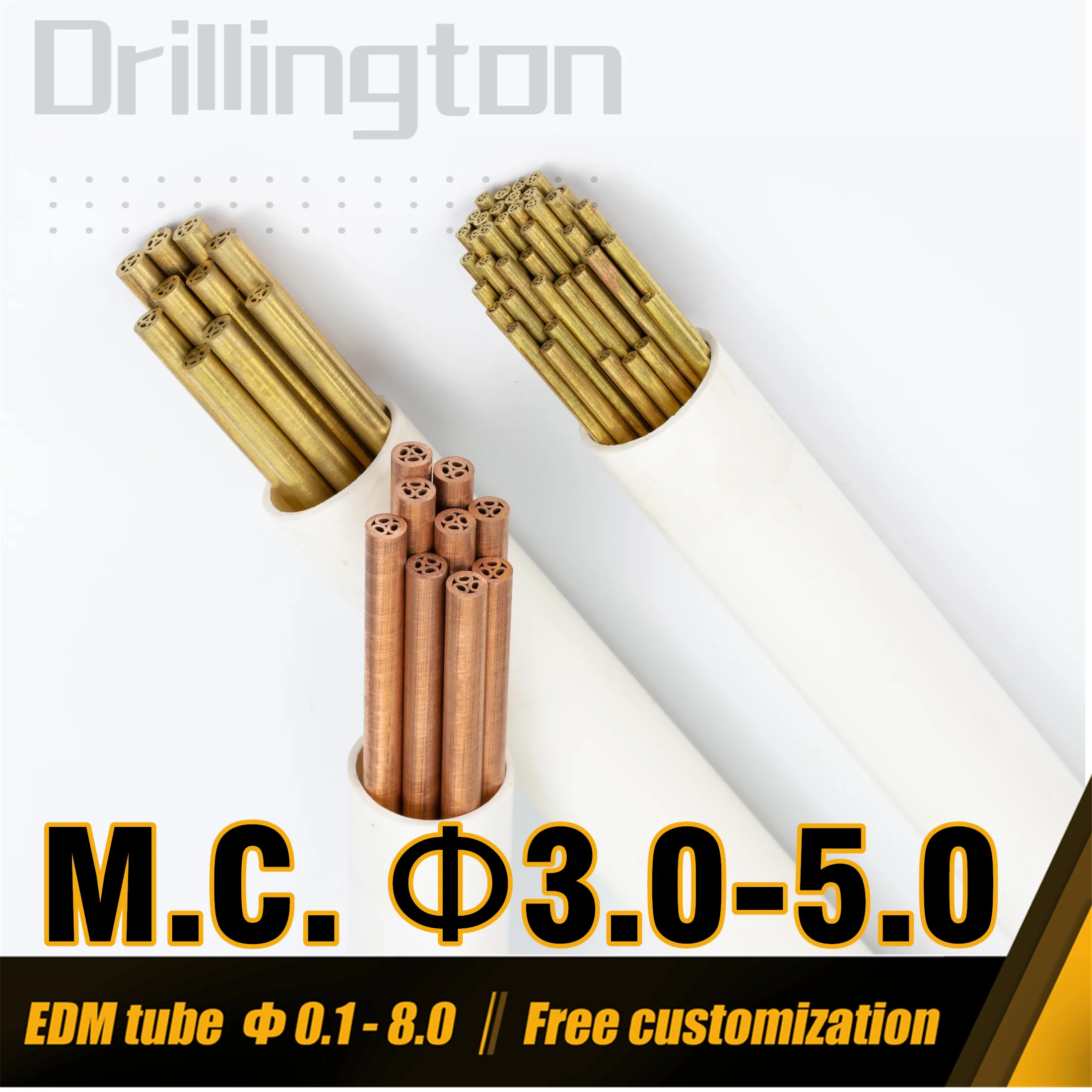 Drillington-EDM-Tube-Multi-Channel-Brass-Copper-Tube-High-Precision-3mm ...