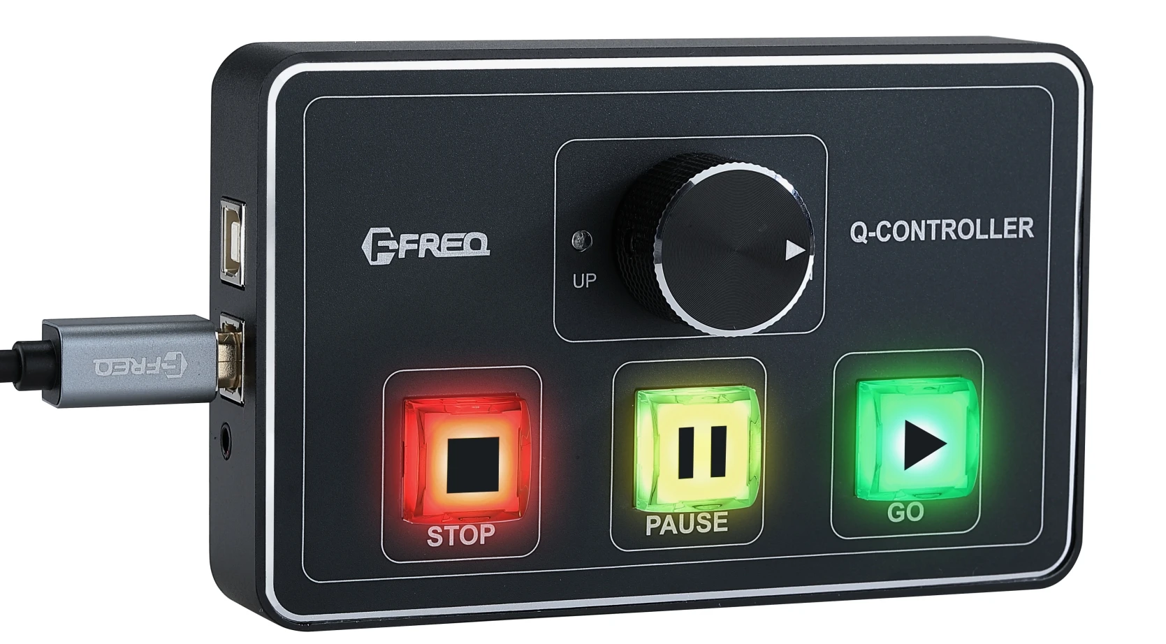 FREQ-Controller-Professional-Qlab-MiDi-Dual-USB-Master-and-Standby ...