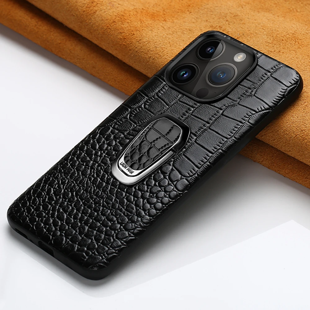 Genuine Leather Phone Case for iPhone 13 14 Pro Max 14Pro 12 Mini 11 12 ...