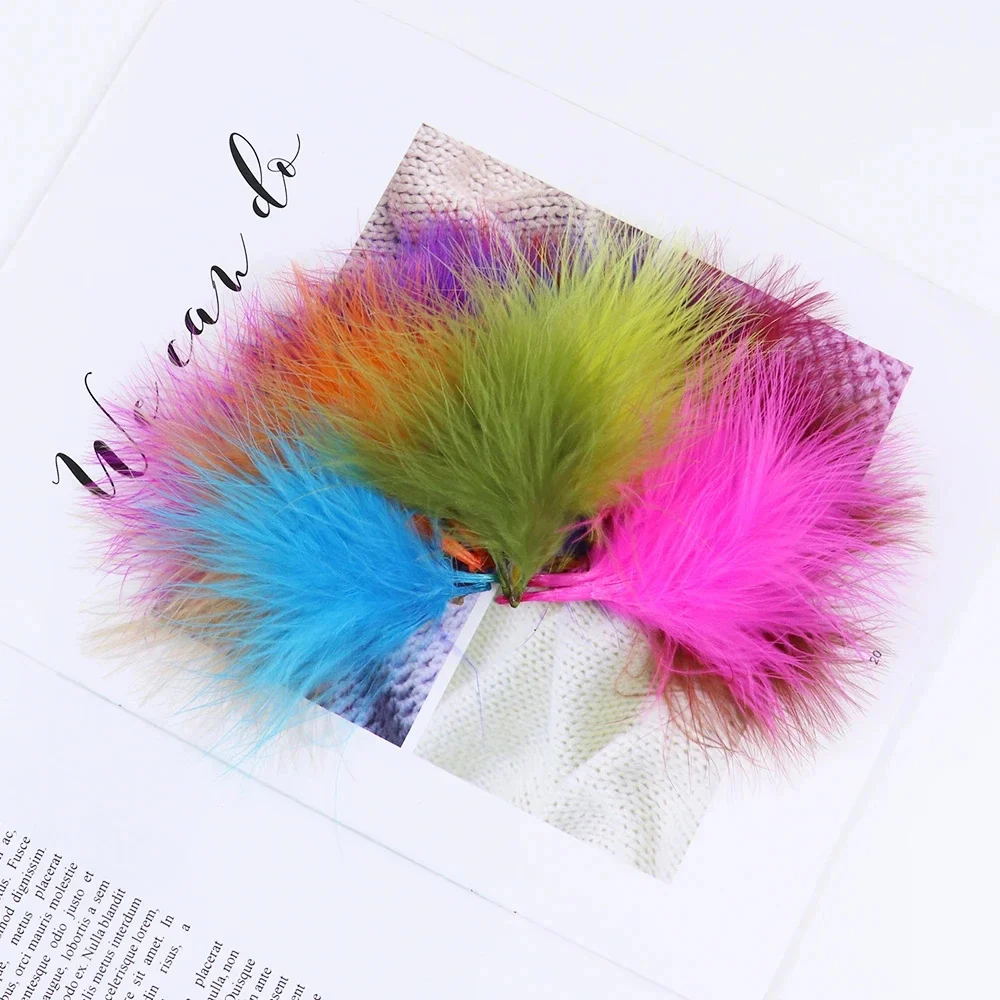 Premium Fluffy Turkey Feathers – Ideal for DIY Crafts, Fashion Design ...
