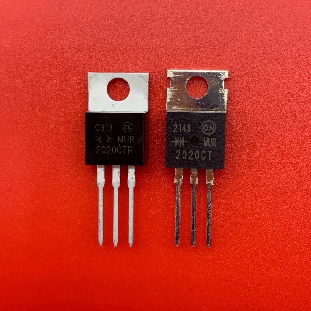 10pcs/ Schottky Diode Mur2020ctr To-220 Common Anode Mur2020ct Common ...
