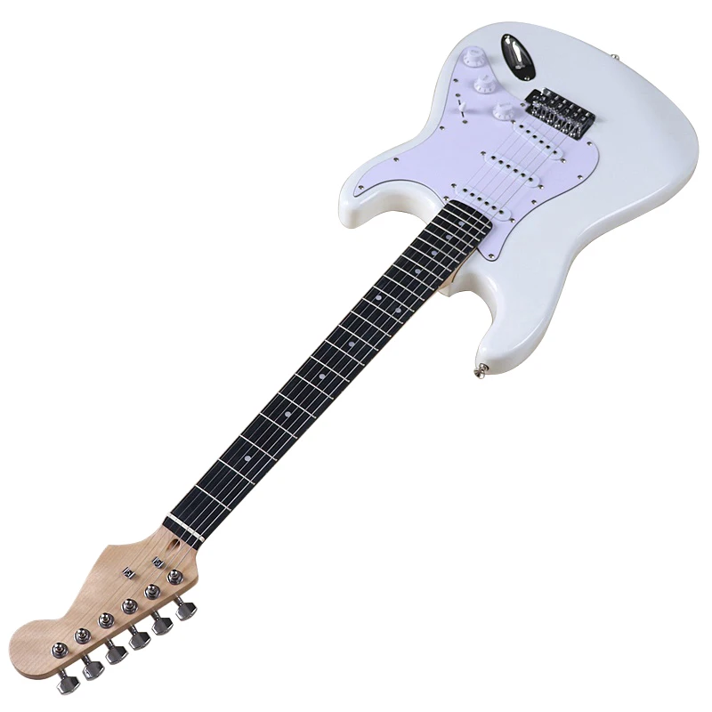St Basswood Guitar White | St Electric Guitar White | Basswood Electric ...