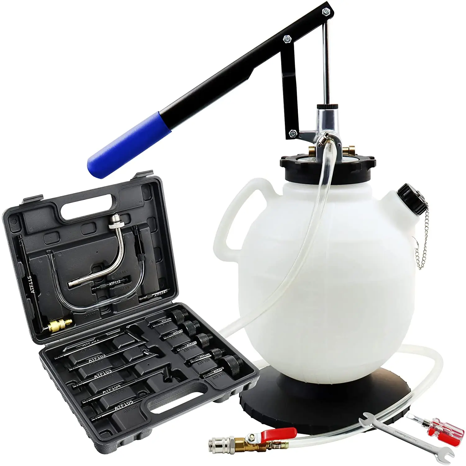 7.5L Manual Automatic Transmission Fluid Change Filling Tool With 15PCS ...