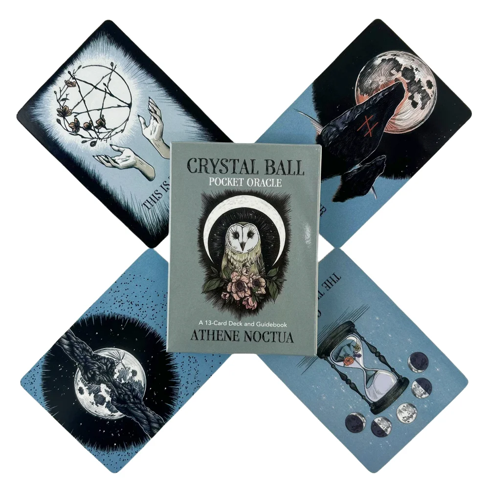 Crystal-Ball-Pocket-Oracle-Cards-A-13-English-Divination-Tarot-Edition ...