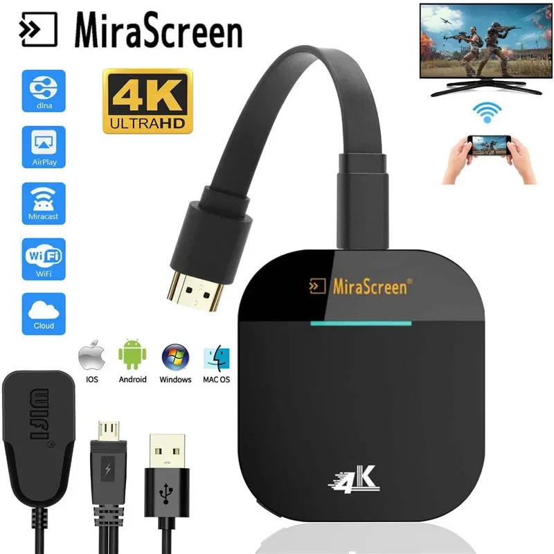Receptor-Mirascreen-G5-para-TV-Google-Chromecast-Compat-vel-com-HDMI ...