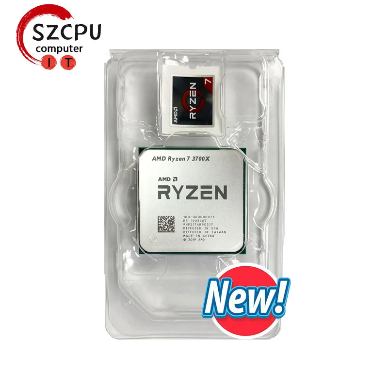 Eight-core Sixteen-thread Cpu Processor | Amd Ryzen 7 3700x 8 Core 16 ...