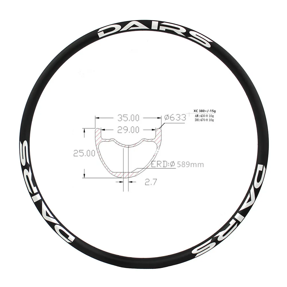 Graphene carbon mtb rims disc bikes rim 29er AM mtb bike rim bicycle ...