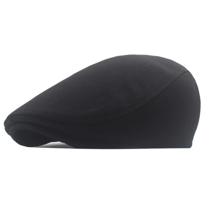 New-Men-Berets-Solid-Color-British-Style-Newsboy-Beret-Retro-Casual ...