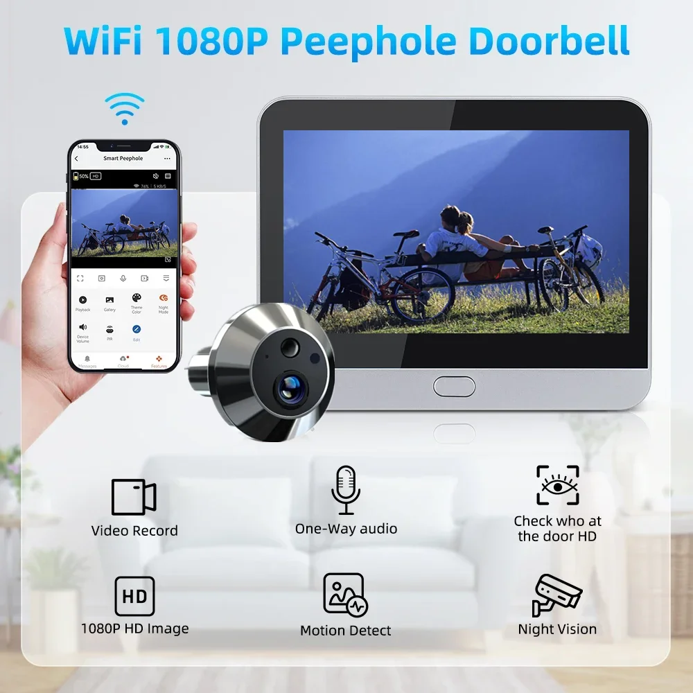 Smart-Tuya-1080P-2-4G-WiFi-Magic-Door-Camera-Automatic-Sensing-Door-Eye ...