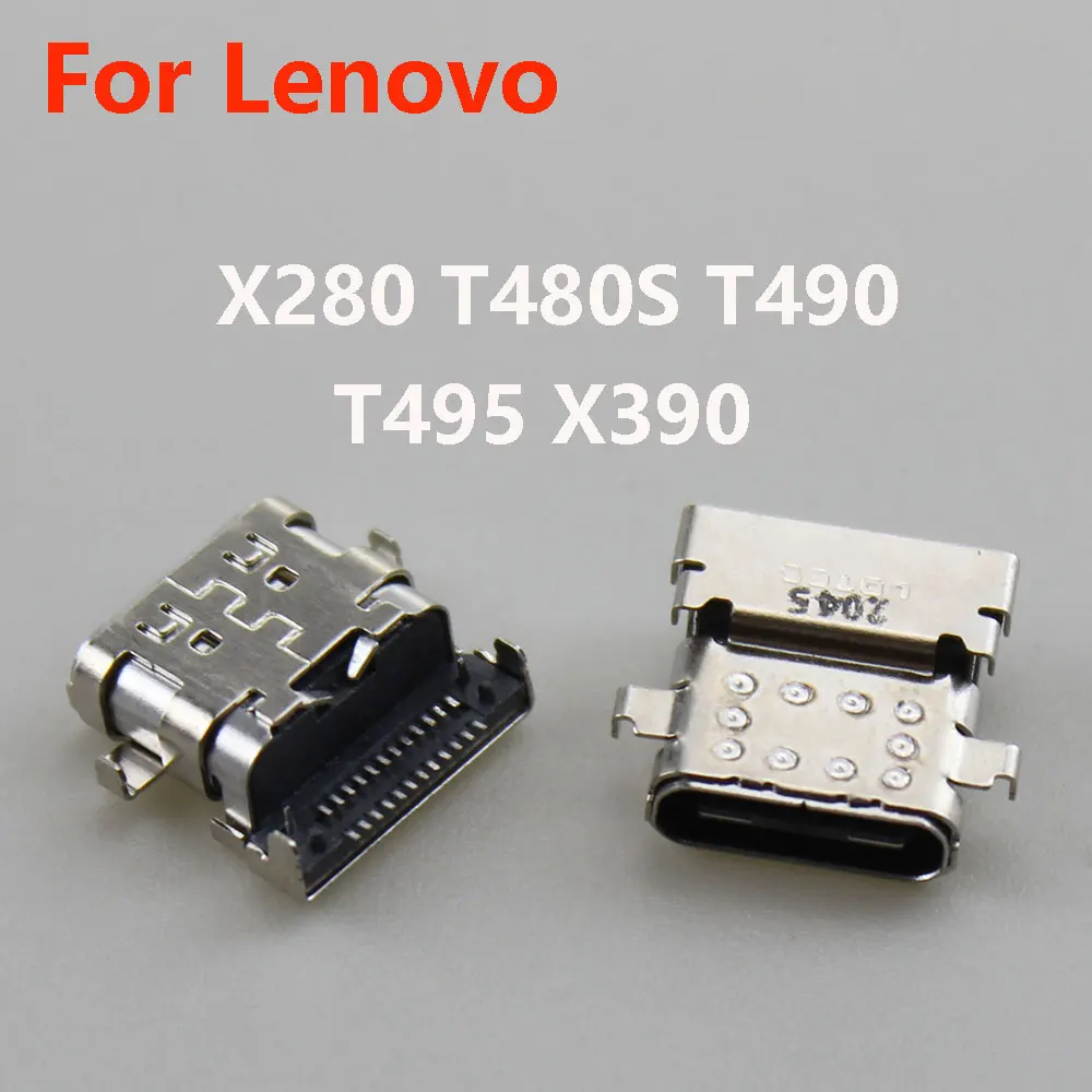 1Pcs Type C Micro USB Jack DC Power Port For Lenovo X280 T480S T490 ...