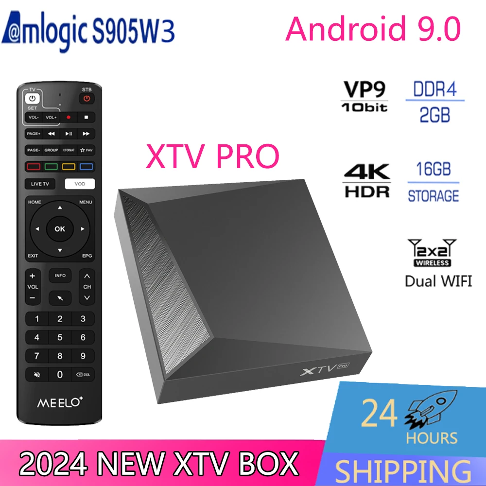 Dispositivo-de-TV-inteligente-XTV-PRO-decodificador-con-Android-9-0-4K ...