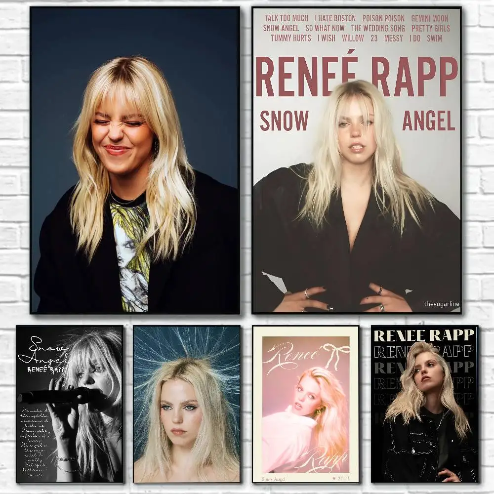 P-Pop Singer Actor Renee Rapp Poster Canvas painting poster with prints ...