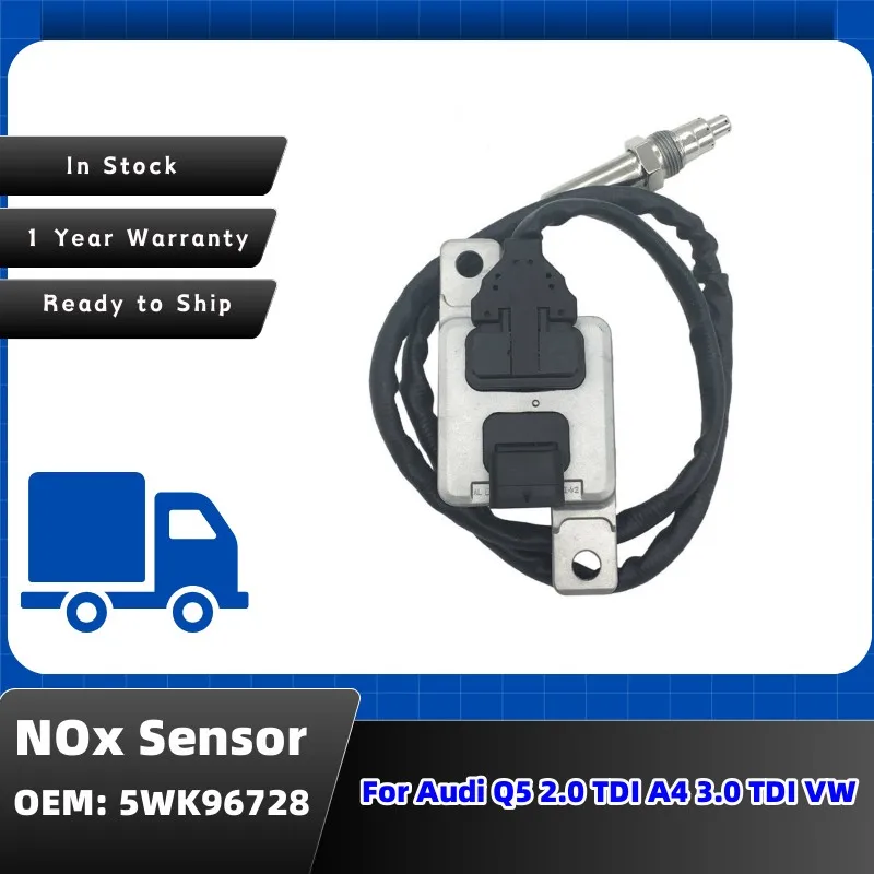 Audi-Sensors-8R0907807G-5WK96728-12V-NOx-Sensor-Exhaust-System-For-Audi ...