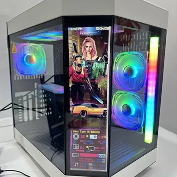 HYTE Y60 DIY Screen 12.6 Inch 1920x515 Stretched Bar LCD Display For PC Secondary Monitor ...