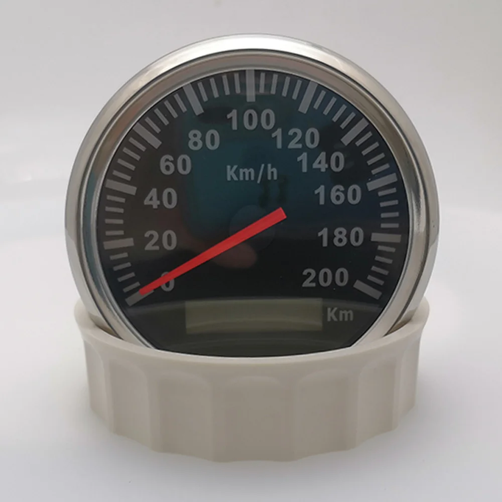 Universal 200KM/H Speedometer Speed Gauge For Car Truck SUV Speed Meter ...