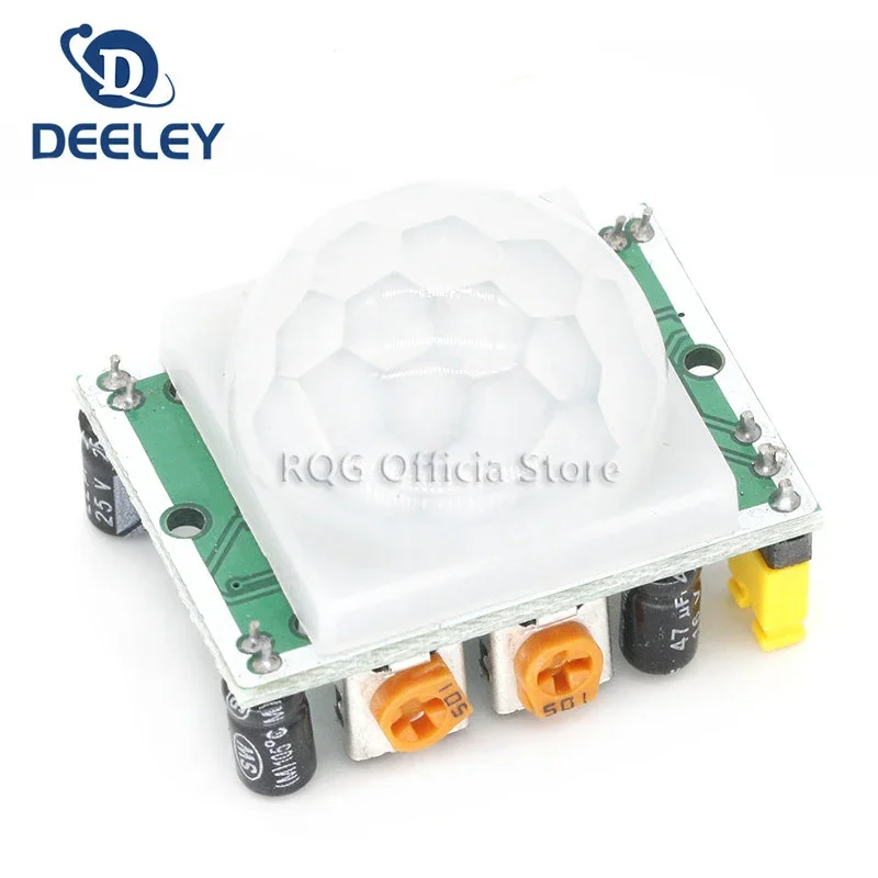 HC-SR501-Adjust-IR-Pyroelectric-Infrared-PIR-Motion-Sensor-Detector ...